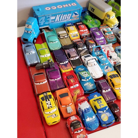 Disney | Toys | Rare Huge Lot Of Over 0 Disney Cars Diecast Truck Elvis ...